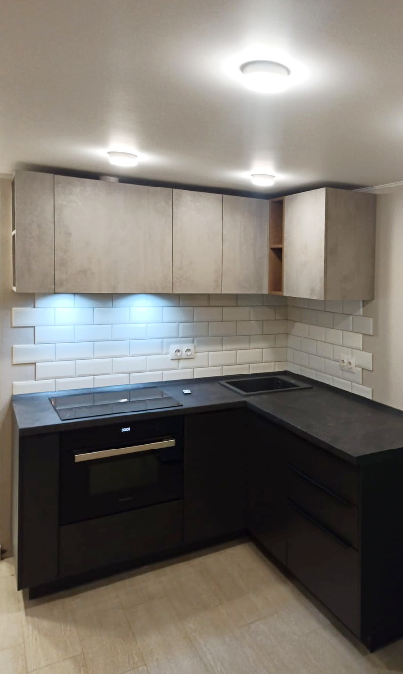 Встроенная кухня - (проект: 16276) - мебель Mr.Doors по индивидуальным ...