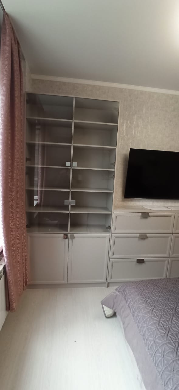 Стенка в спальню - (проект: 16134) - мебель Mr.Doors по индивидуальным ...